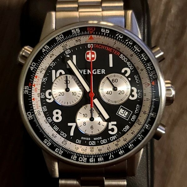 Wenger Commando 7087 XT Chronograph Watch | WatchCharts Marketplace