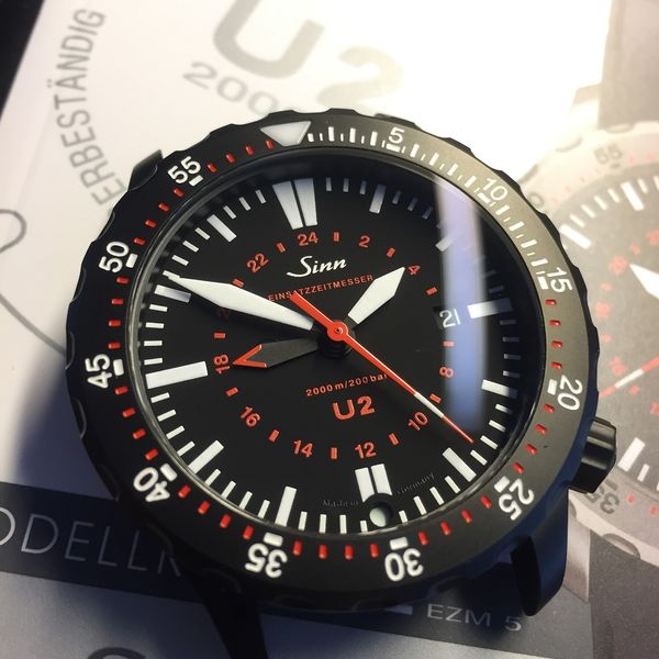 FS: Sinn U2 S Like New on Mint Rubber | WatchCharts Marketplace