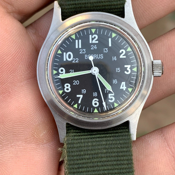 Benrus Military watch vintage (Manual) | WatchCharts Marketplace