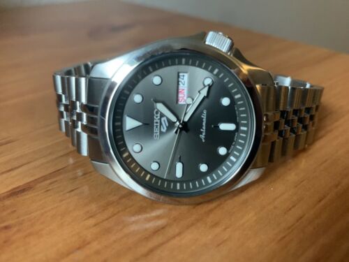 Seiko 5 Sports Gray Men's Watch - SRPE51K1 | WatchCharts Marketplace