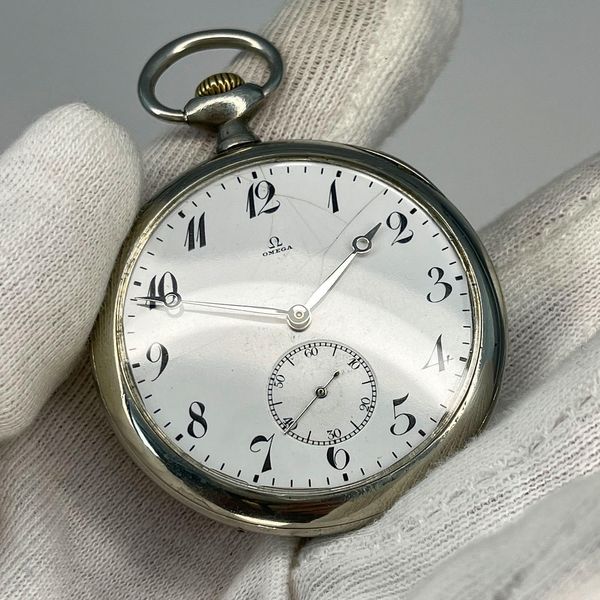 [WTS] OMEGA Small Second Enamel Dial Vintage Pocket Watch, Serviced ...