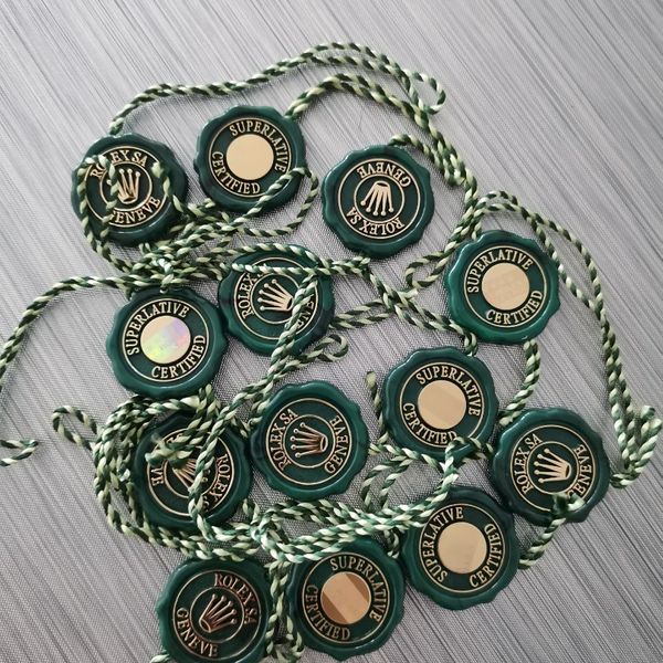 Rolex COSC Green Hag Tag / Superlative Certified Seal | WatchCharts ...