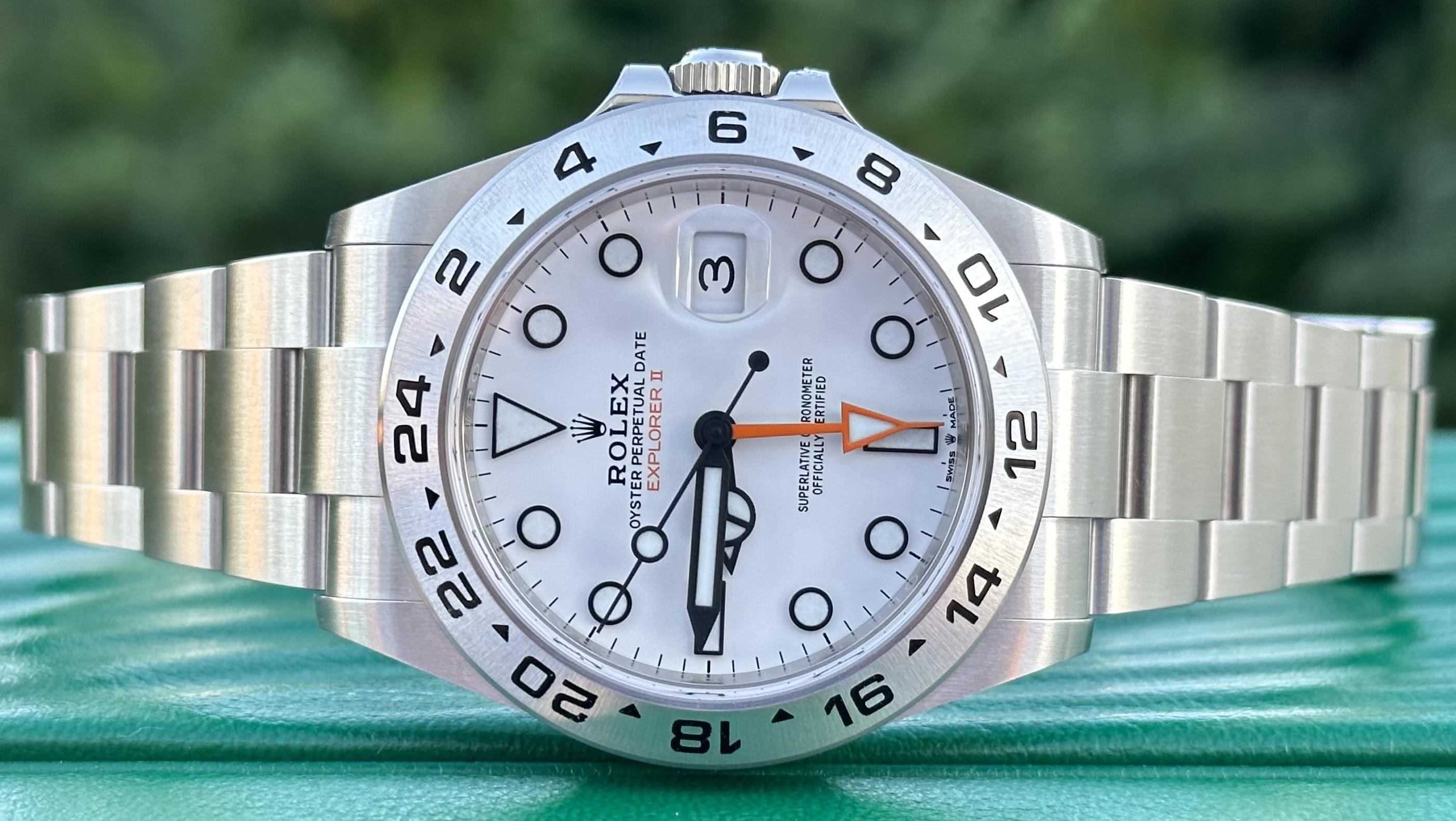 FS: Rolex Explorer II. 226570. Polar. White dial. 2022! NEW! | WatchCharts
