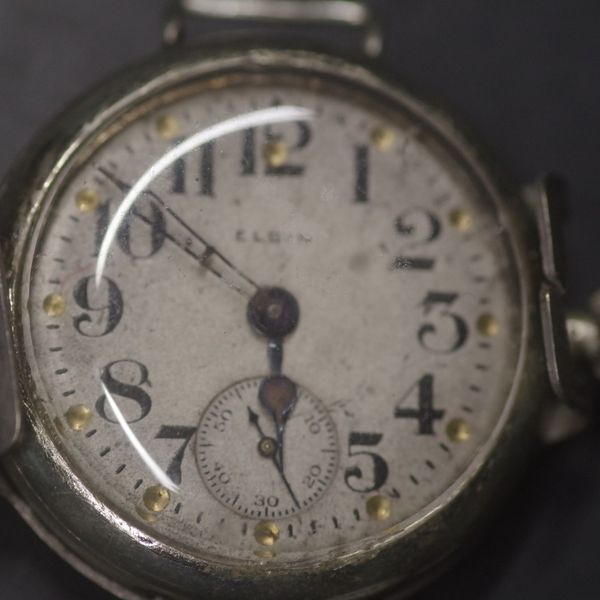 Vintage Elgin Self-Winding Stainless Steel Watch, Works well ...