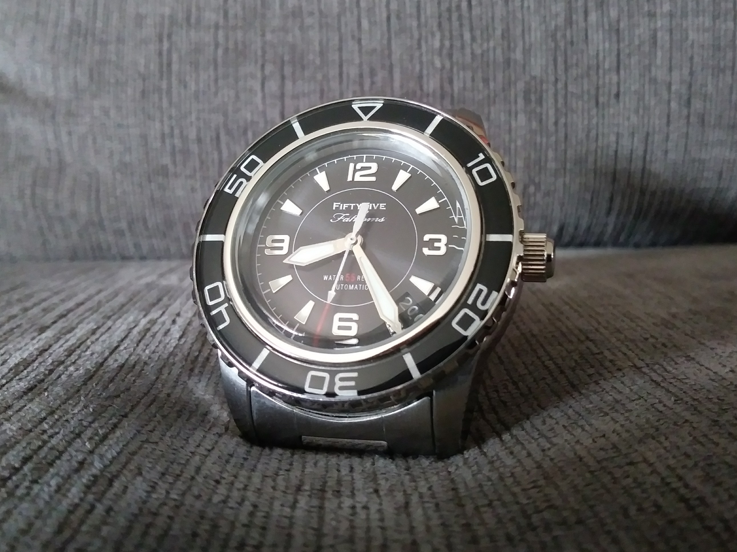 Fifty Five 55 Fathoms Mod Modern Dial- Seiko SNZH55 | WatchCharts