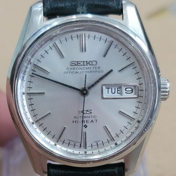 VINTAGE SEIKO KS CHRONOMETER 5626 HI BEAT AUTOMATIC 25J SS MEN WATCH | WatchCharts Marketplace