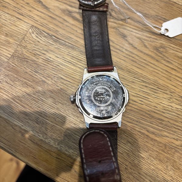 Rotary swiss commando watch Quartz Mens Nice Patina Military GS3003 ...