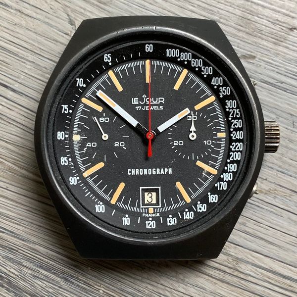 FS: LeJour PVD 7734 Chrono Project | WatchCharts Marketplace
