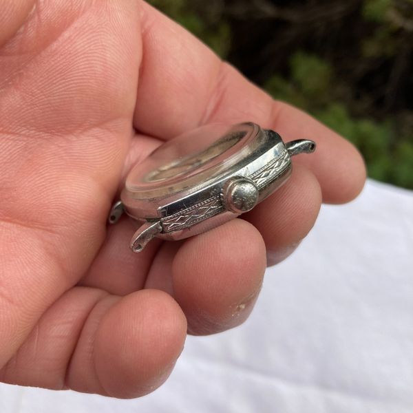 VINTAGE WW1 WWI ERA ELGIN MANUAL WIND 32MM MEN'S WATCH RUNS & KEEPS ...