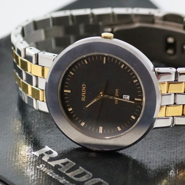RADO Diastar Men's Wristwatch - Two Tone - Quartz - 36mm - Classic with ...