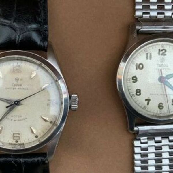 PAIR OF VINTAGE ROLEX TUDOR OYSTER WATCHES 1 X PRINCE AUTOMATIC / 1 X ...
