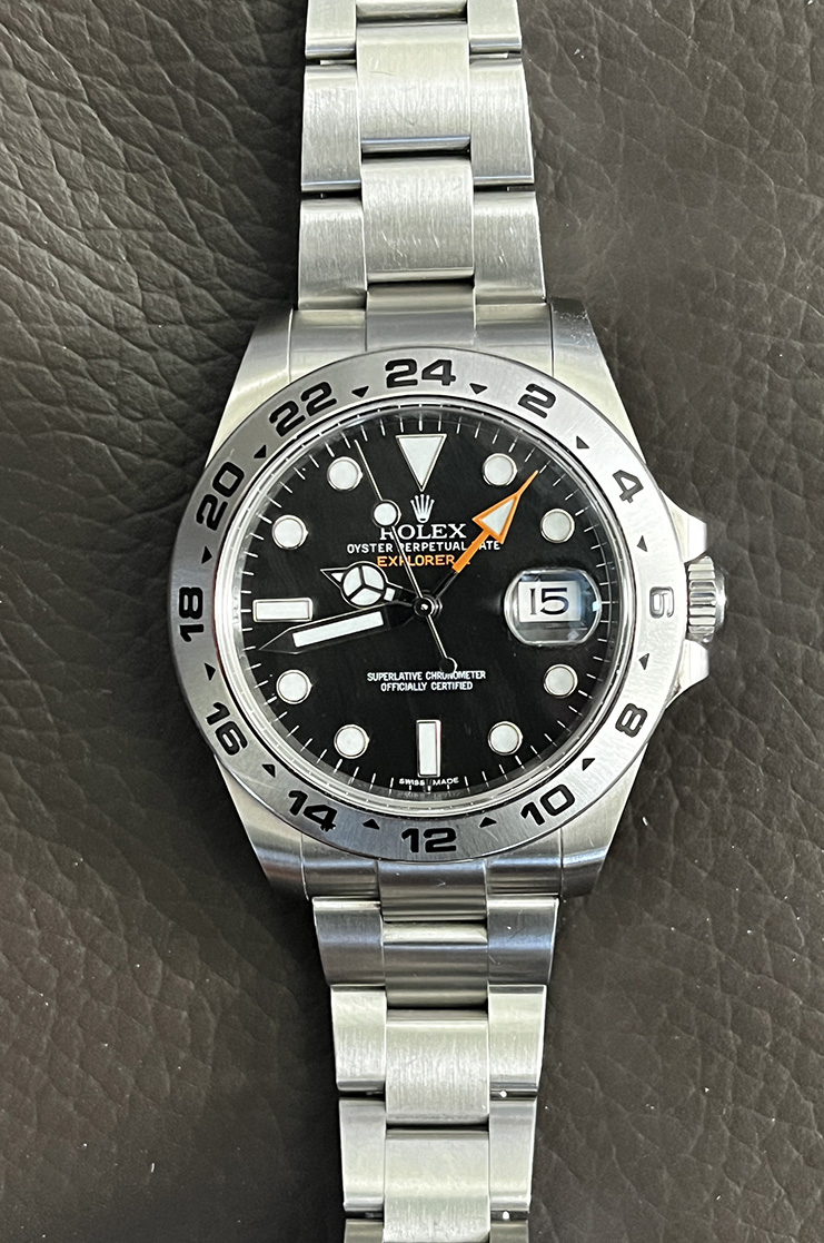 FS: Rolex Explorer II 216570 Black Dial $7,500 | WatchCharts