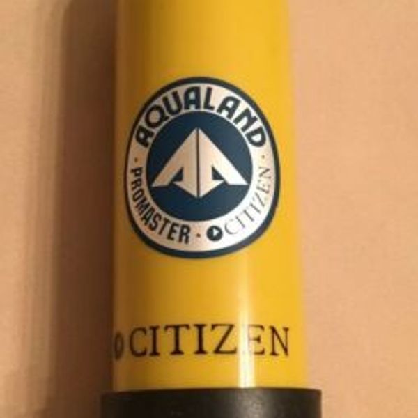 Citizen Aqualand Promaster Diver Watch Scuba Cylinder Display Tank Only ...
