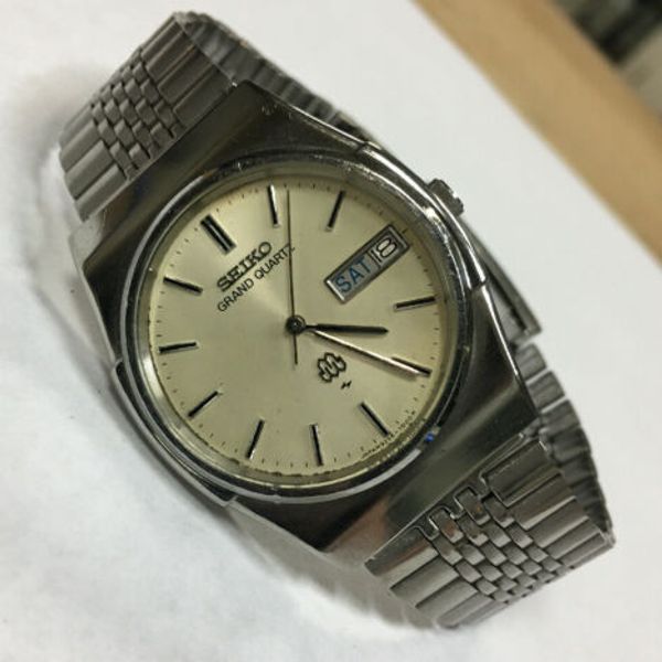 1979 Seiko Grand Quartz Twin Quartz 9256-7000 Stainless Men’s Watch ...