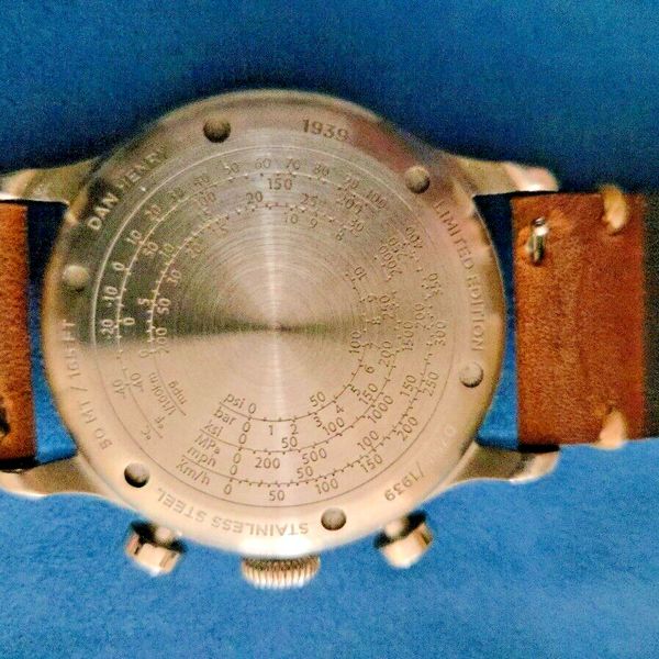 DAN HENRY 0368/1939 LIMITED EDITION CHRONOGRAPH QUARTZ MILITARY MEN'S ...
