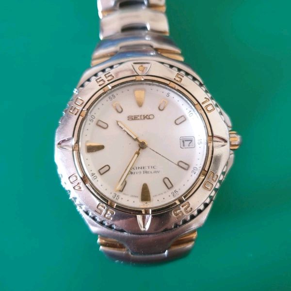 Mens Watches Seiko Kinetic (2 Watches) | WatchCharts Marketplace