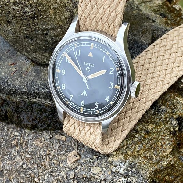 Vintage British Army ^ Issue Smiths W10 Watch Dated c.1970 ...