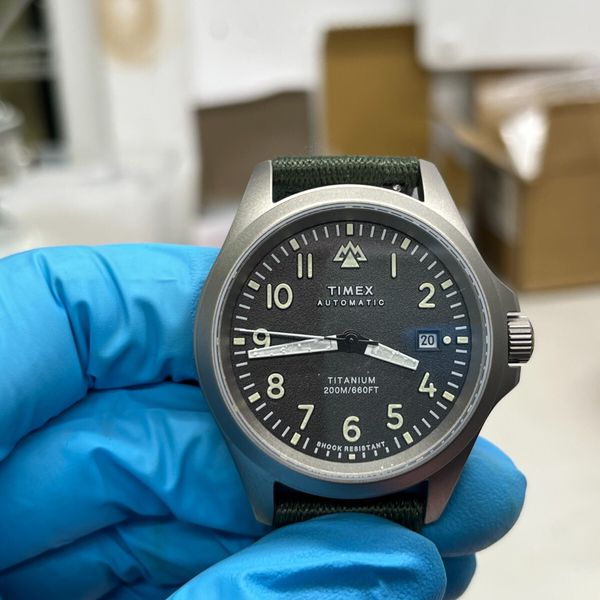 Timex Expedition North Automatic Black Dial Men's Watch TW2V54000 ...