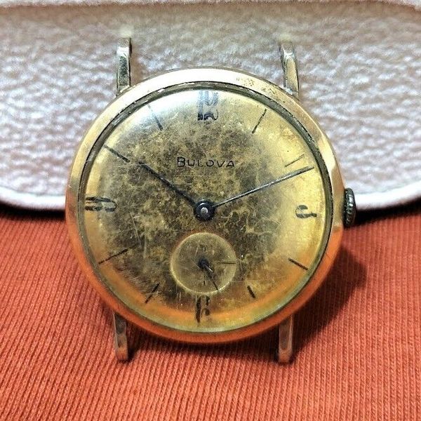 VINTAGE BULOVA HAND WIND 10K ROLLED GOLD DRESS WATCH 1956 | WatchCharts ...