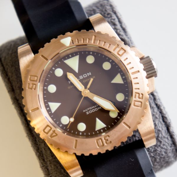 FS: Helson Shark Diver Bronze - SOLD | WatchCharts Marketplace
