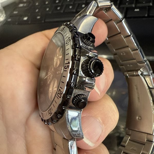 INVICTA chronograph model 6000 watch new battery - Mint | WatchCharts ...