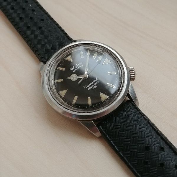 Wyler Dynawind Heavy Duty Vintage Diver | WatchCharts Marketplace