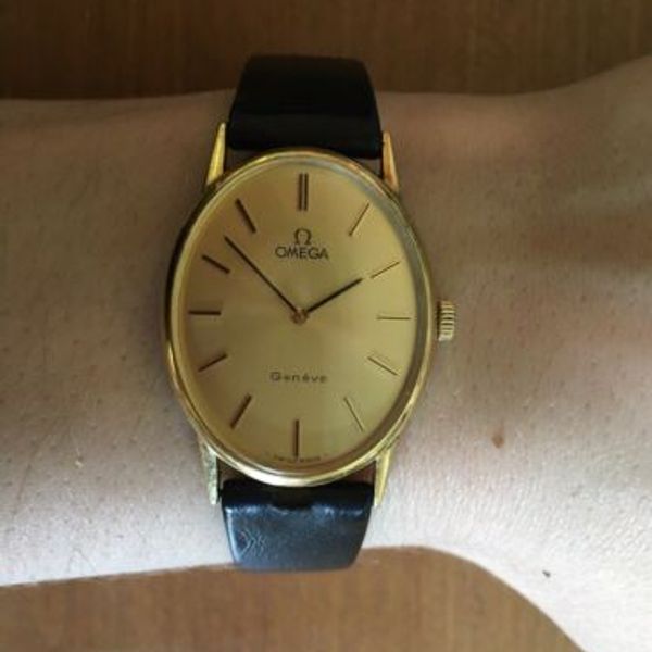 Omega Vintage Hand winding Watch Women Geneve 625 20 Microns Gold ...