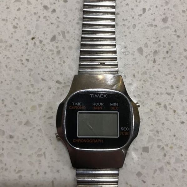 Timex K Cell Chronograph Watch Vintage Parts As Is | WatchCharts ...
