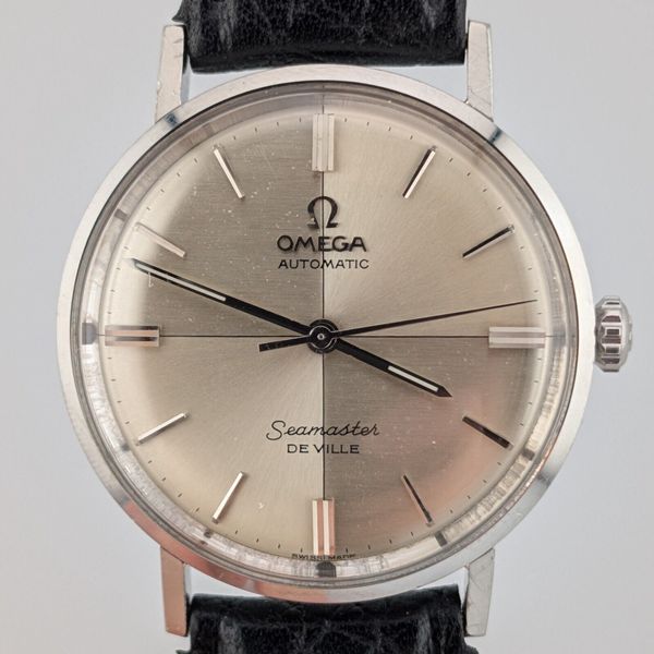 1962 Omega Seamaster DeVille - Rare Quadrant Dial - Cal 550 - 14765 SC ...