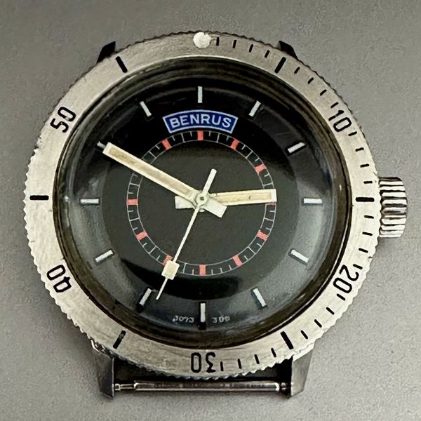 FS - 1972 Benrus Roulette Wheel Dial Diver | WatchCharts Marketplace