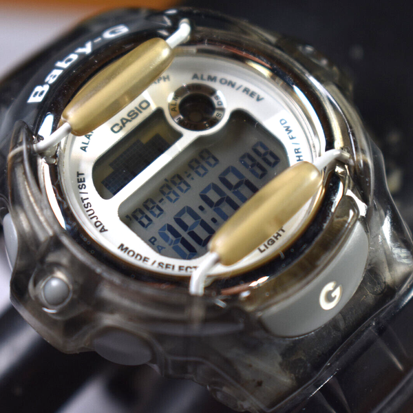 CASIO BG169R-8 (3252) Baby-G Smoke/Gray Women's Watch NEW BATTERY ...