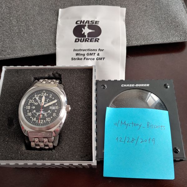 [WTS] $150: Chase-Durer Cloud Chaser III Swiss Automatic GMT ...