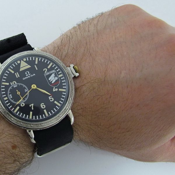 Omega Laco Aviator Legion Condor Luftwaffe Pilots WWII Vintage Swiss ...