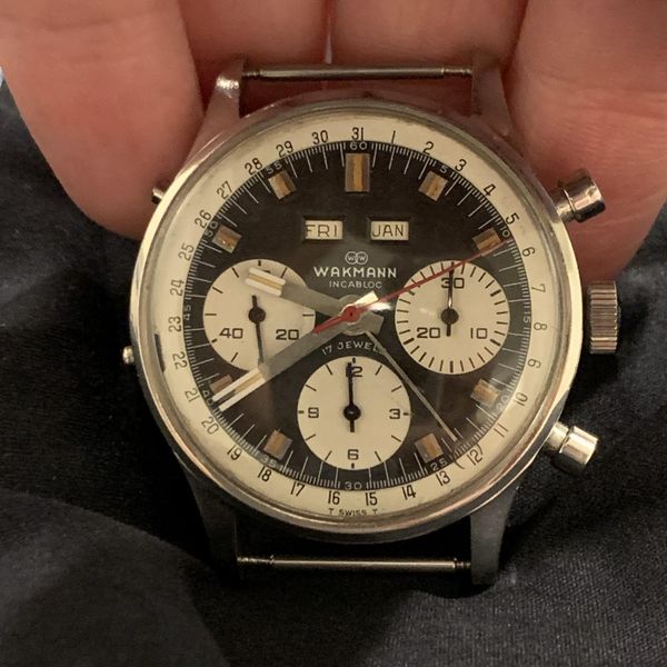 Wakmann Triple Calendar Chronograph (Watch Head Only) | WatchCharts