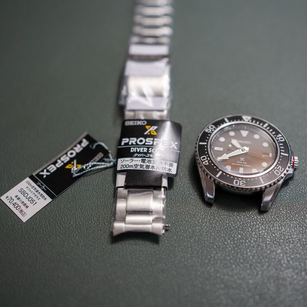 Seiko Prospex Men's Black Watch - SBDJ051 - SNE589 w/ Box and Papers ...