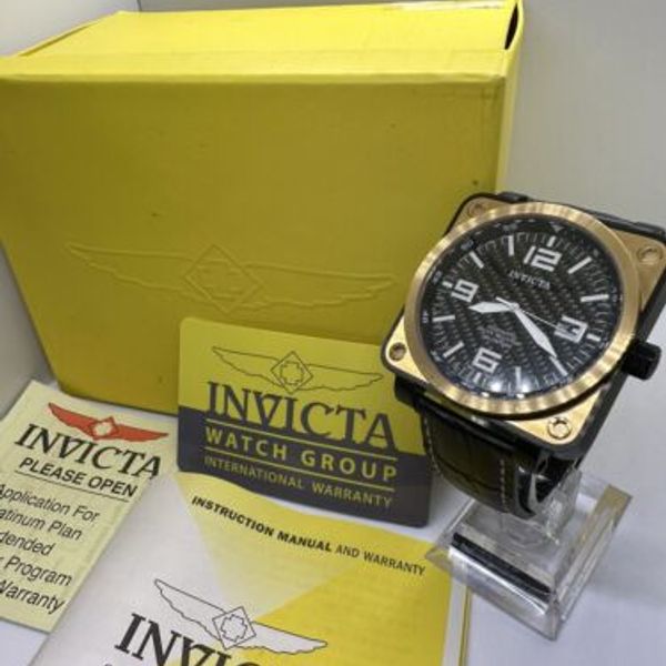 INVICTA “BELL AND ROSS” HOMAGE REF. 3967! FULL SET AUTOMATIC ...