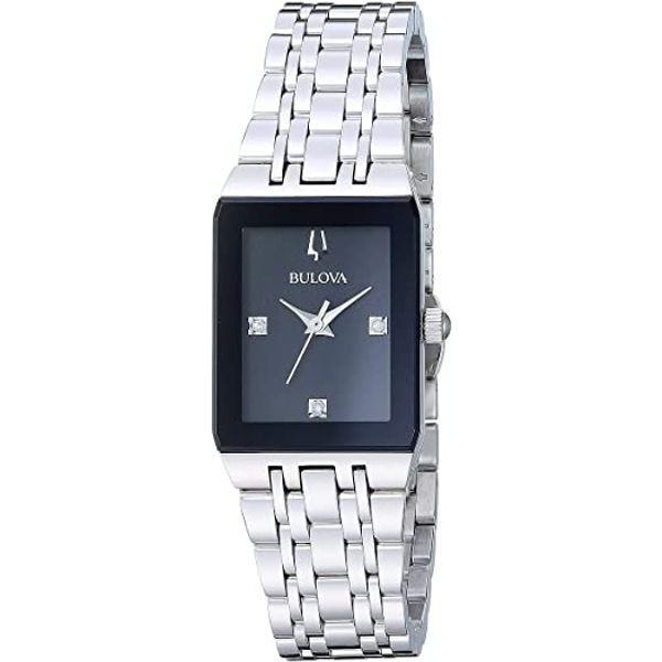 (Order) Bulova women's Quadra - 96P202 Bulova women Bulova Quadra ...