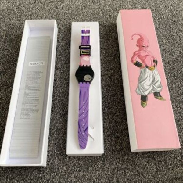 Majin Buu Dragon Ball Z Swatch X Watch GZ358 | WatchCharts Marketplace