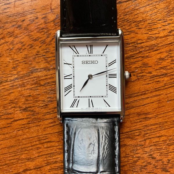 [$100 USD] FS: Seiko SWR049 Rectangular | WatchCharts Marketplace