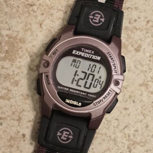 Timex Expedition Wristwatch Digital Multi function Watch Indiglo ...
