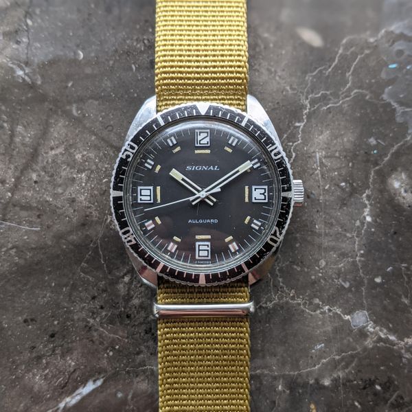 [WTS] Vintage Signal (by Wyler) Skin Diver | WatchCharts Marketplace