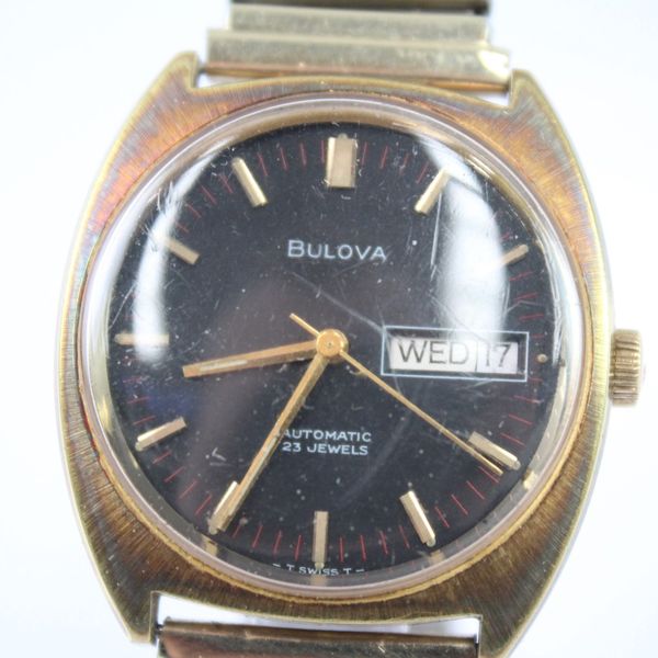 Mens Vintage Bulova Watch Ref. 3-154932 Automatic Working | WatchCharts ...