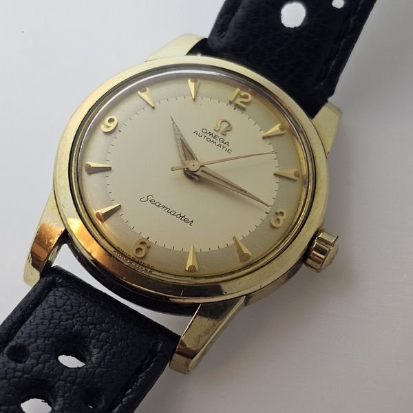 1950s Vintage Omega Seamaster Automatic Mens Vintage Watch, Cal 501 ...