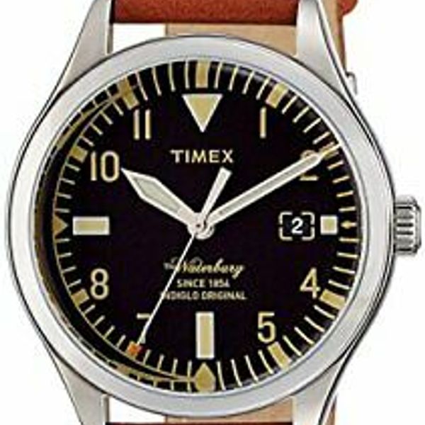 TIMEX Watch Waterbury Red Wing Shoe Leather 38mm TW2P84600 ...
