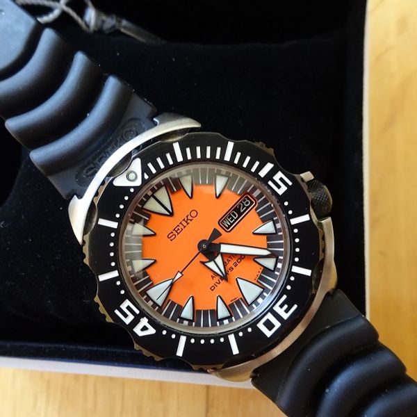 FS: [EU] Seiko Monster Orange 2nd gen SRP315K1 SRP315 200mt diver ...