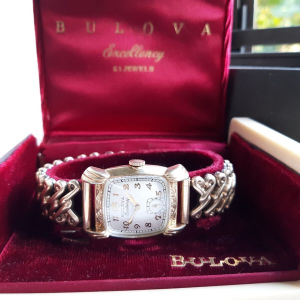 Vintage Bulova "Excellency" watch working | WatchCharts Marketplace