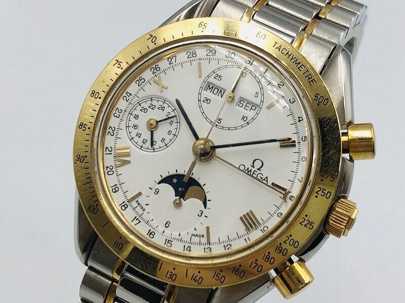 Omega Speedmaster Triple Date Moonphase 3330.20 Price, Specs, Market ...