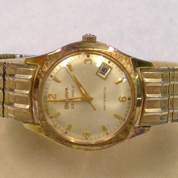 Vintage Bulova 23 Jewel Automatic Wrist Watch | WatchCharts