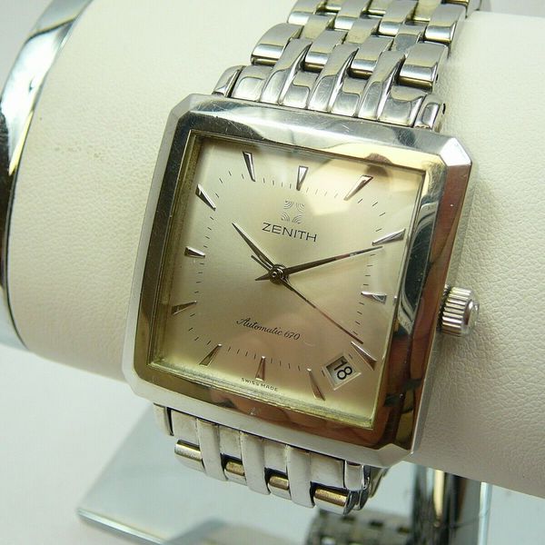 Zenith Elite Automatic 670 Men's preowned watch | WatchCharts