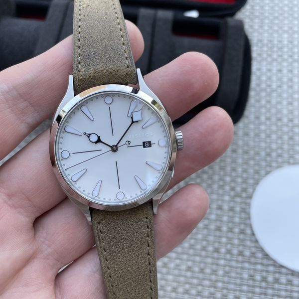 FS: Visitor Linden White Dial | WatchCharts Marketplace